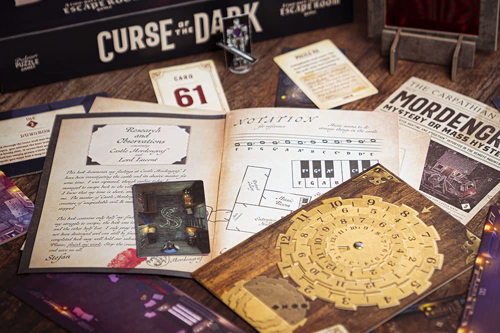 Professor PUZZLE Curse of The Dark Escape Room Game - Investigate The Mystery of a Doomed Village!