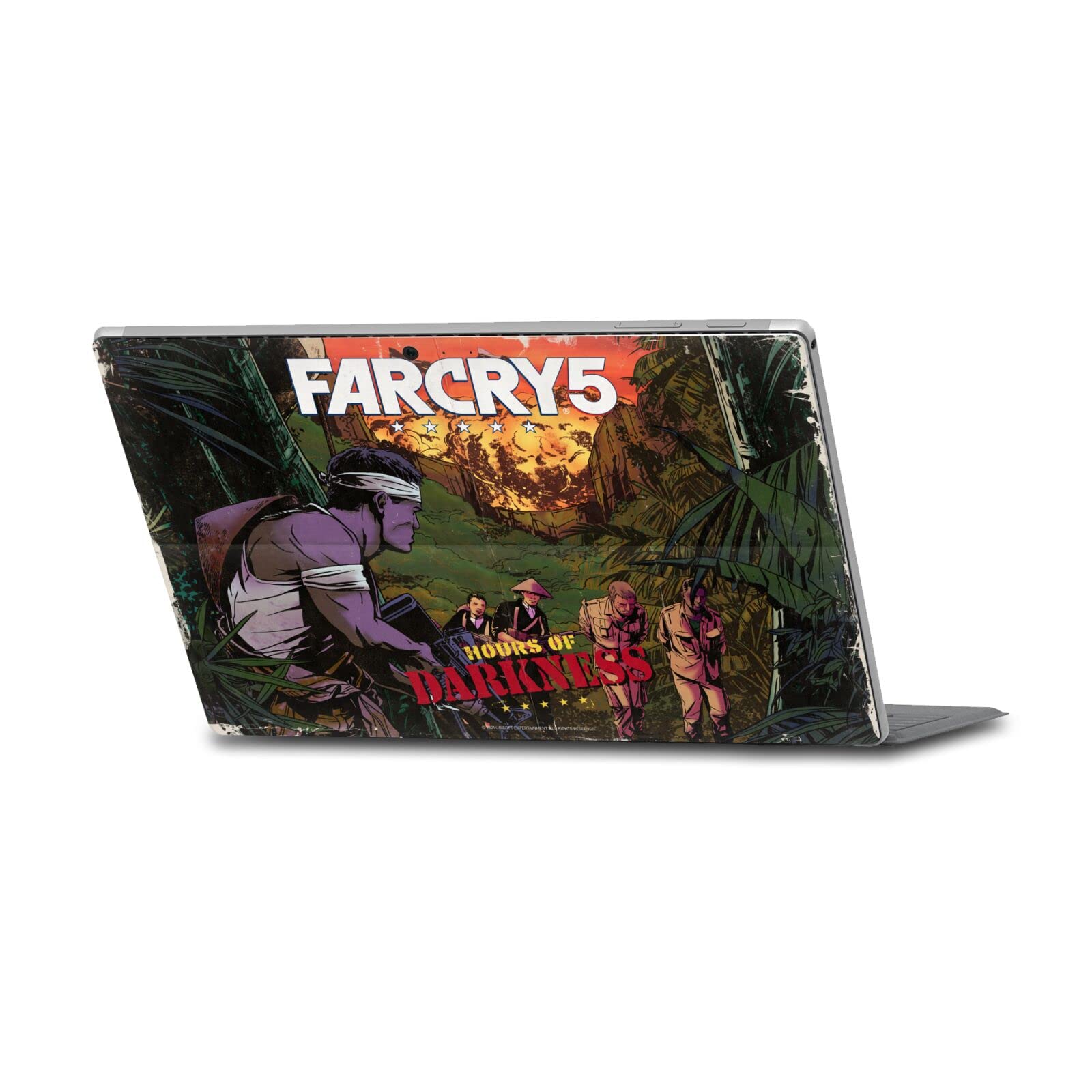 Head Case Designs Officially Licensed Far Cry Hours of Darkness Arte Clave Vinyl Sticker Skin Decal Cover Compatible with Microsoft Surface Pro 4/5/6