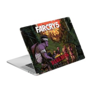 head case designs officially licensed far cry hours of darkness arte clave matte vinyl sticker skin decal cover compatible with macbook pro 15.4" a1707/a1990