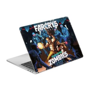 head case designs officially licensed far cry dead living zombies arte clave vinyl sticker skin decal cover compatible with macbook pro 13.3" a1708