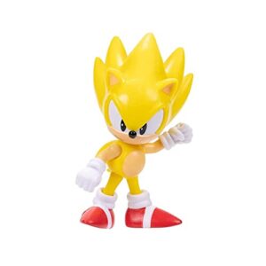 sonic the hedgehog classic super sonic 2.5" mini action figure