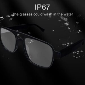 Smart Glasses Infrared Sensor Privacy Protection Noise Reduction Call Music Intelligent Interaction Waterproof Dustproof Personalized Headset