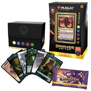 Magic: The Gathering Dominaria United Commander Deck – Painbow + Collector Booster Sample Pack