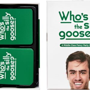 DSS Games Who's The Silly Goose? [A Middle Class Fancy Party Game] to Decide Who's Most Likely to Become Their Parents.