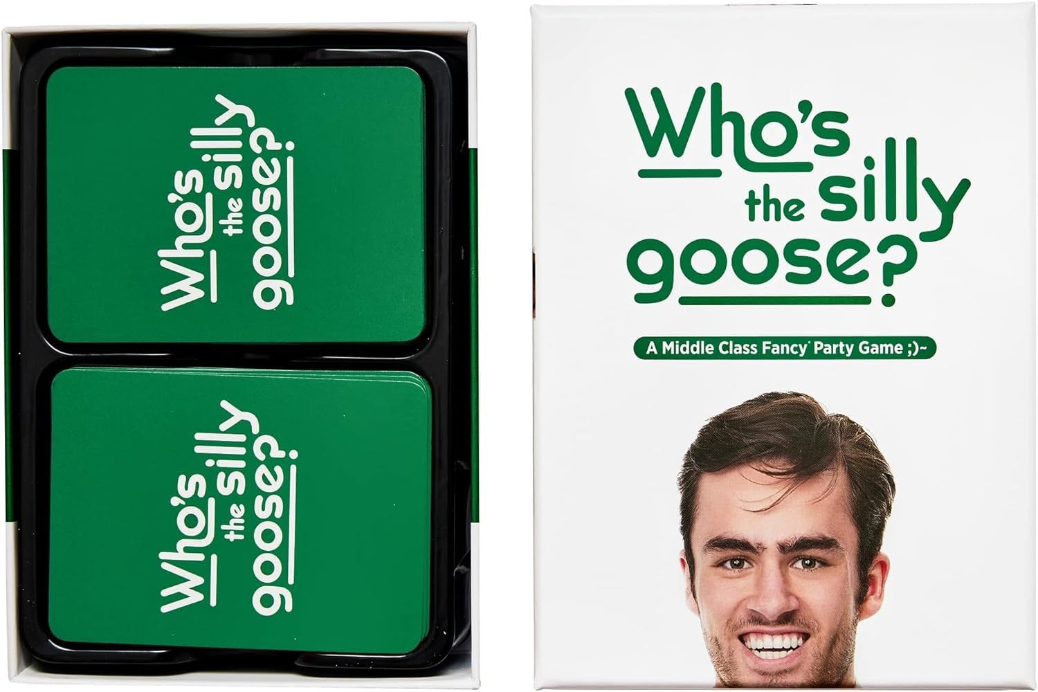 DSS Games Who's The Silly Goose? [A Middle Class Fancy Party Game] to Decide Who's Most Likely to Become Their Parents.