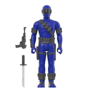 Super7 G.I. Joe Snake Eyes - 3.75" G.I. Joe Action Figure with Accessory Classic Cartoon Collectibles and Retro Toys