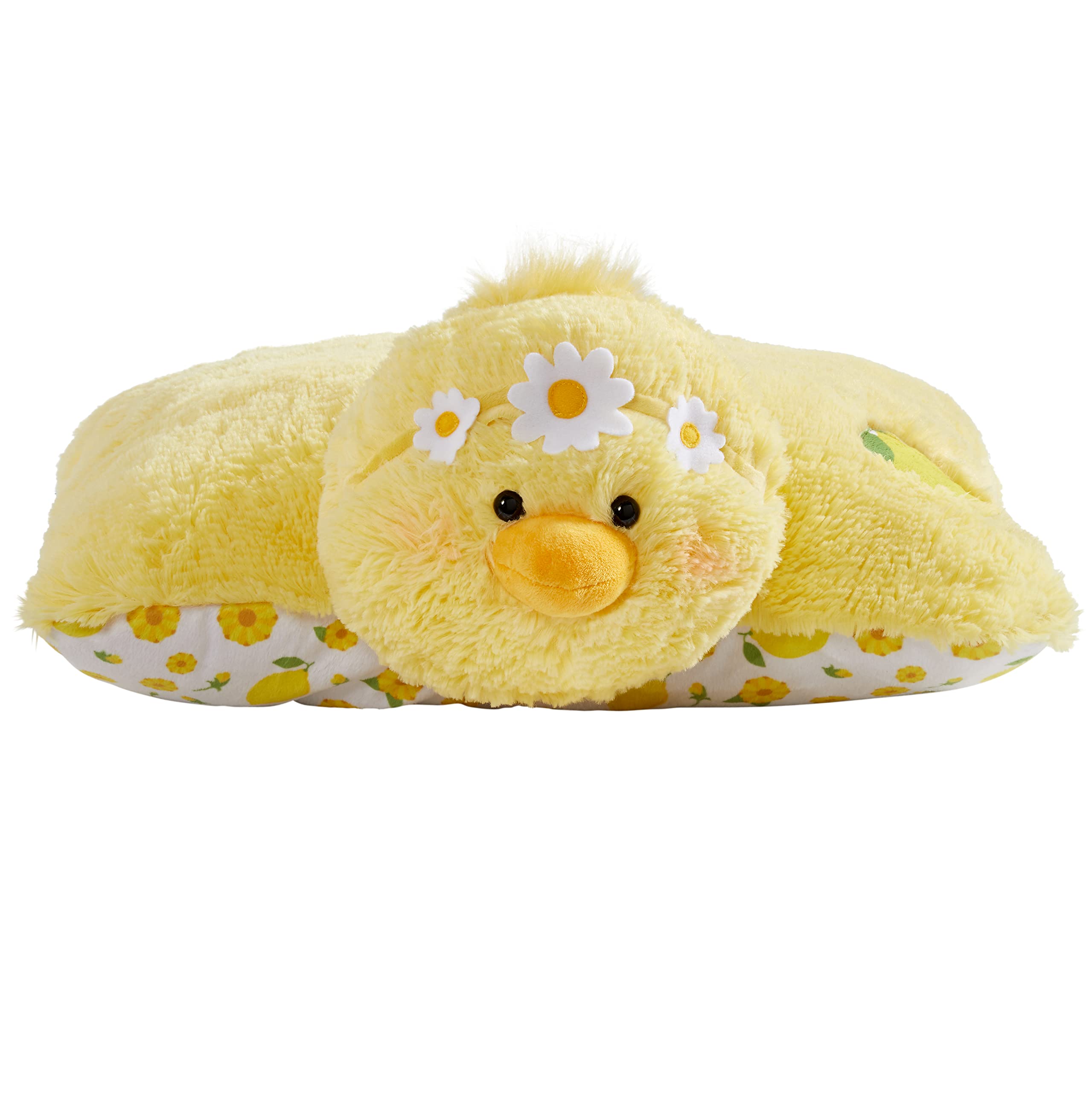 Pillow Pets Sweet Scented Lemon Chick Stuffed Animal Plush Toy Pillow, 1 Count (Pack of 1), Yellow