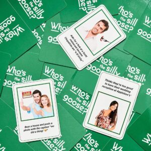 DSS Games Who's The Silly Goose? [A Middle Class Fancy Party Game] to Decide Who's Most Likely to Become Their Parents.