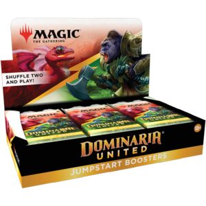 Magic: The Gathering Dominaria United Jumpstart Booster Box | 18 Packs (360 Magic Cards)