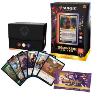 Magic: The Gathering Dominaria United Commander Deck – Legends' Legacy + Collector Booster Sample Pack