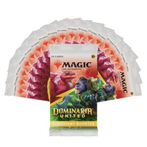 Magic: The Gathering Dominaria United Jumpstart Booster Box | 18 Packs (360 Magic Cards)