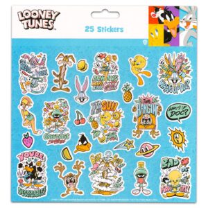 Looney Tunes Stickers Party Favors Bundle - 150 Looney Tunes Stickers for Kids Featuring Bugs Bunny, Tweety, Daffy Duck, and More for Arts and Crafts (Looney Tunes Toys Party Supplies)