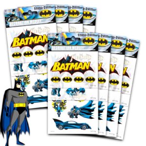 batman stickers party favors bundle - 200 batman stickers for kids featuring robin, harley quinn, the joker and more for arts and crafts, party favors (batman toys party supplies)