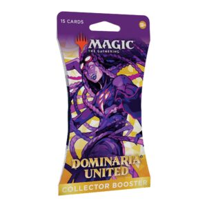 magic: the gathering dominaria united collector booster | 15 magic cards