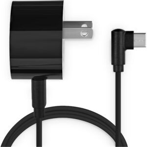 power cable compatible with sonos roam & roam 2 speakers (black)