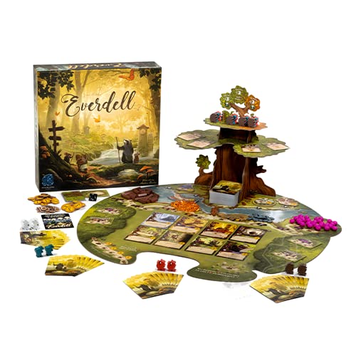 Everdell Standard Edition by Starling Games - 1-4 Player Game Where You Build a Woodland City Full of Adorable Critters