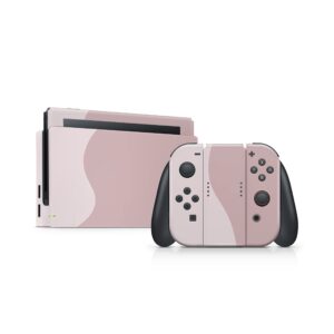 Tacky Design Classic Skin Compatible with Nintendo Switch Skin Wrap Cover, Colorwave Blocking Skin for Nintendo Switch Stickers, Premium Vinyl 3M Full Wrap Decal.