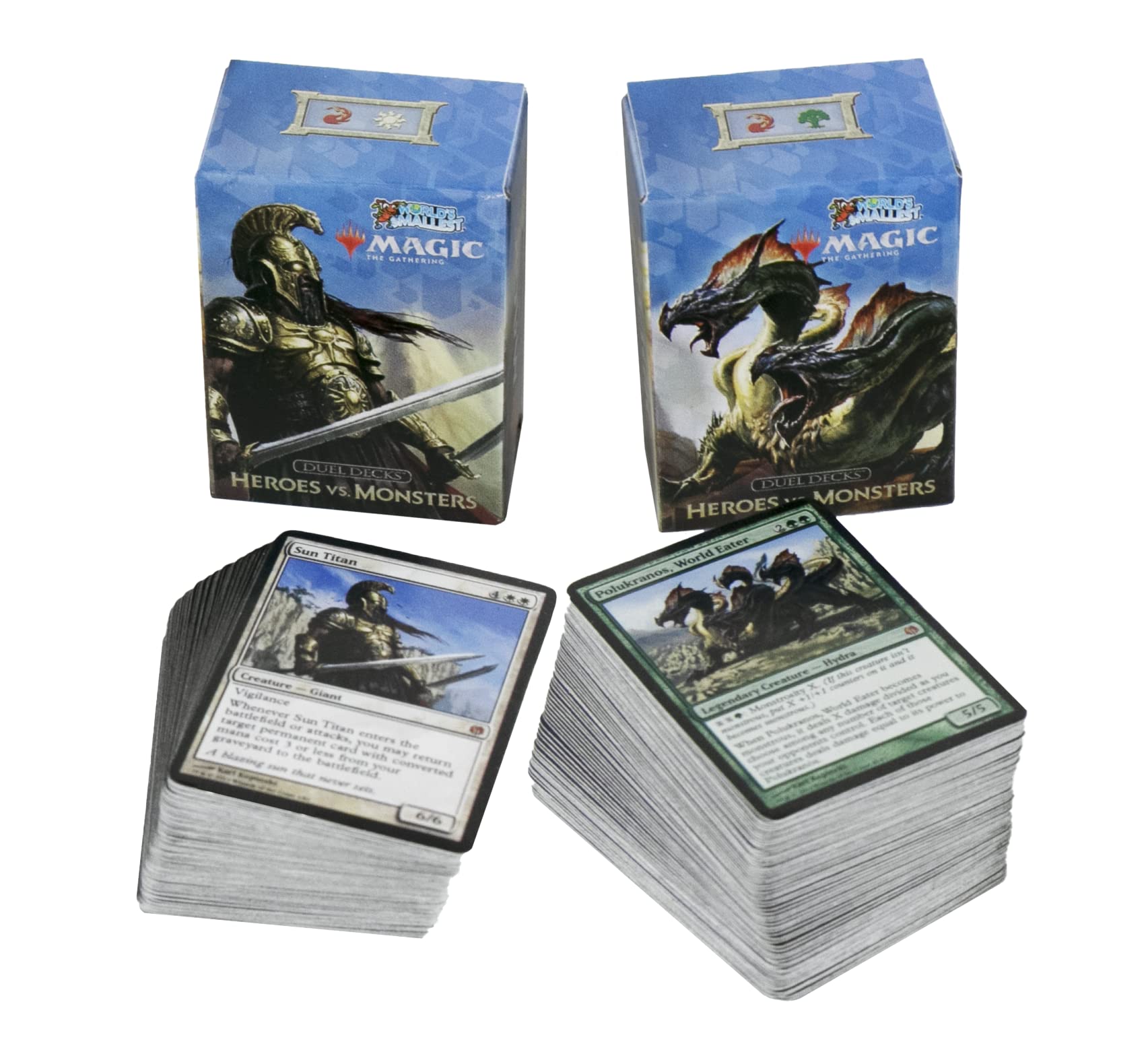 World's Smallest Magic The Gathering Duel Decks Heroes Vs Monsters