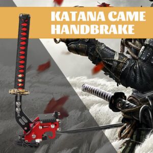 YESHMA 64 Bit USB Katana Handbrake Samurai Sword PC Handbrake Compatible with G25/27/29/920 T500 T300,Professional Gaming Peripherals Using for Racing Games(Without Clamp)