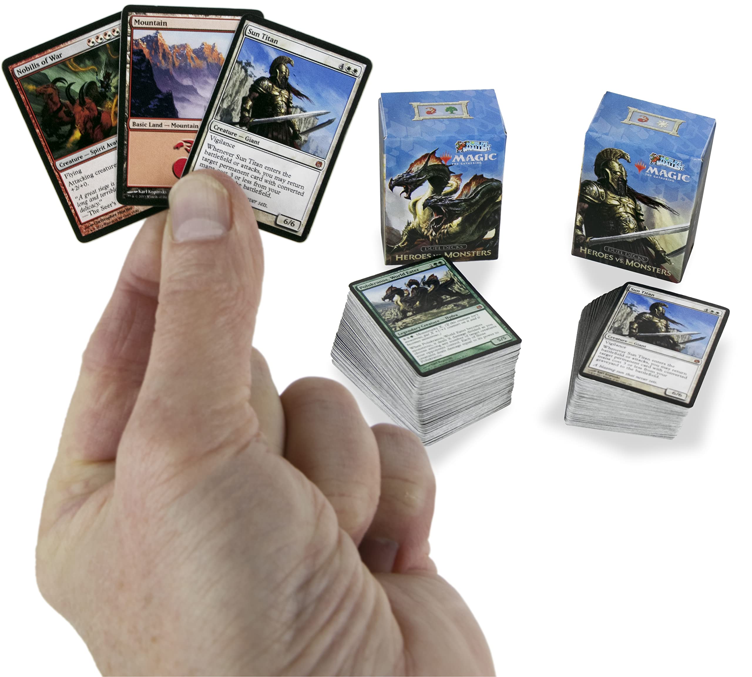 World's Smallest Magic The Gathering Duel Decks Heroes Vs Monsters