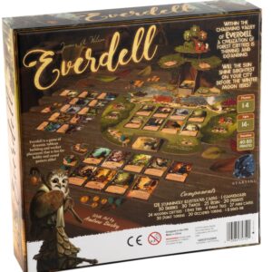 Everdell Standard Edition by Starling Games - 1-4 Player Game Where You Build a Woodland City Full of Adorable Critters