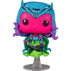 funko pop marvel scarlet witch with darkhold book black light special edition exclusive