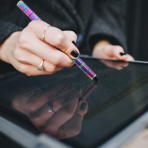 TTzycc Magnetic Pen,Decompression Magnet Metal Pen,Fidget Pen with 13 Rings,Creative Toy Can Write,Intellectual Learning and Stress Reduction Gifts for Family or Friends.