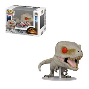 funko pop! movies: jurassic world dominion - atrociraptor (ghost) - target exclusive