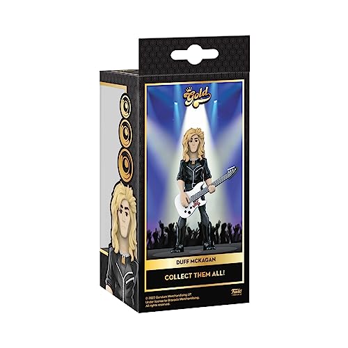 Funko Gold Vinyl: Guns N' Roses - Duff McKagan, 5 Inch Premium Vinyl Figure with Chase (Styles May Vary)