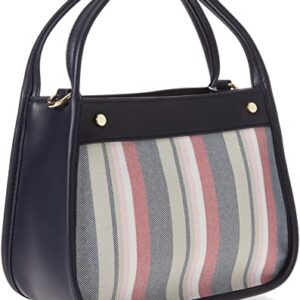 Tommy Hilfiger Quinn Crossbody Bag, Navy/RED Multi