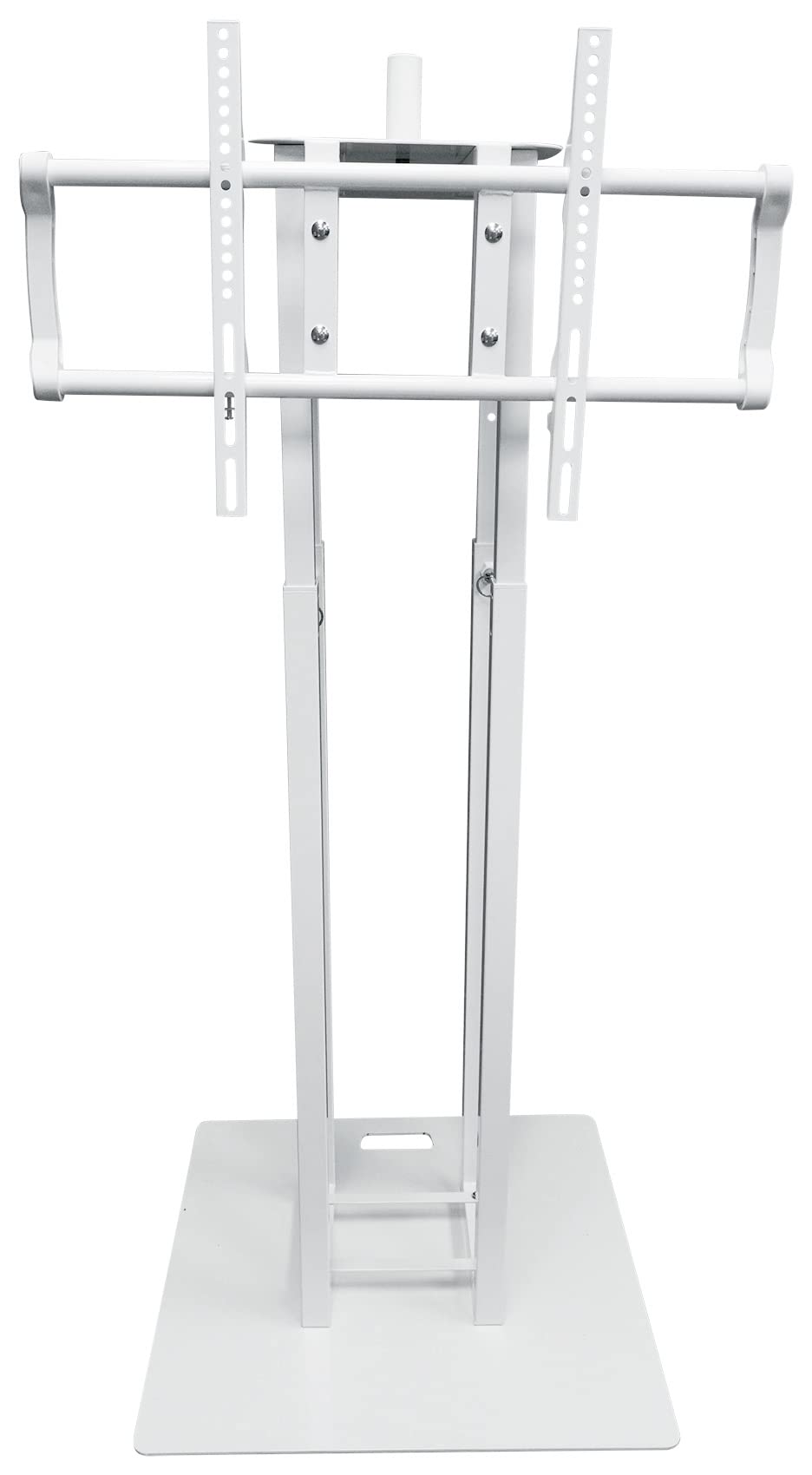 (2) Rockville RTP33-TV Pro Totem DJ Speaker/Lighting Stands w/Detachable TV Mount