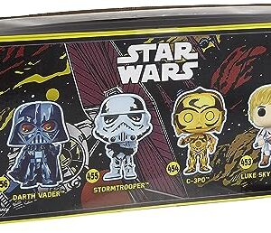 Funko POP! Star Wars Retro Series Darth Vader/Stormtrooper/C-3PO / Luke Skywalker 4 Pack