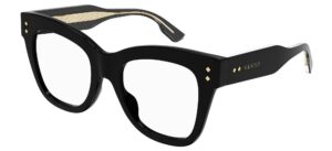 gucci gg1082o black 50/21/145 women eyewear frame