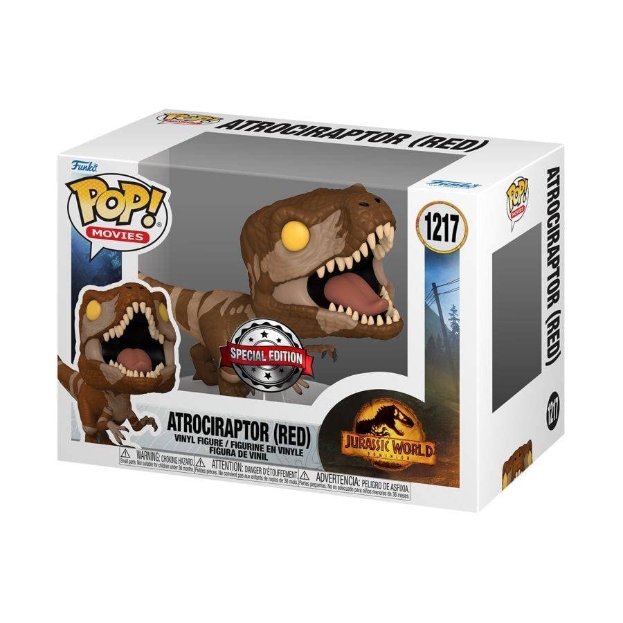 Funko Jurassic World: Dominion Pop! - Atrociraptor (Red) #1217 Vinyl Figure