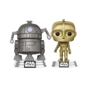 funko pop! disney: star wars concept – c-3po & r2-d2 (exclusively at disney) 2-pack bobble-heads vinyl figures