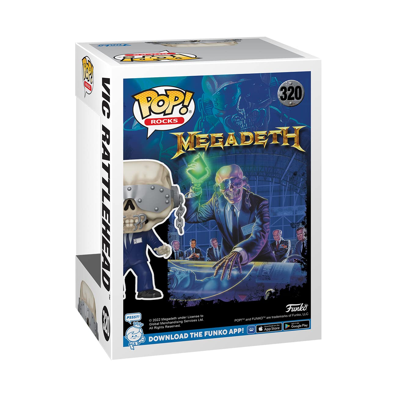 Funko Pop! Rocks: Megadeth - Vic Rattlehead