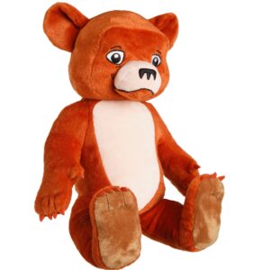 Mighty Mojo Little Bear Oversized Stuffed Plush Animal - Measures 17 Inches Based on Maurice Sendak Book and TV Show - Perfect Doll for Kids, Boys and Girls - Officially Licensed