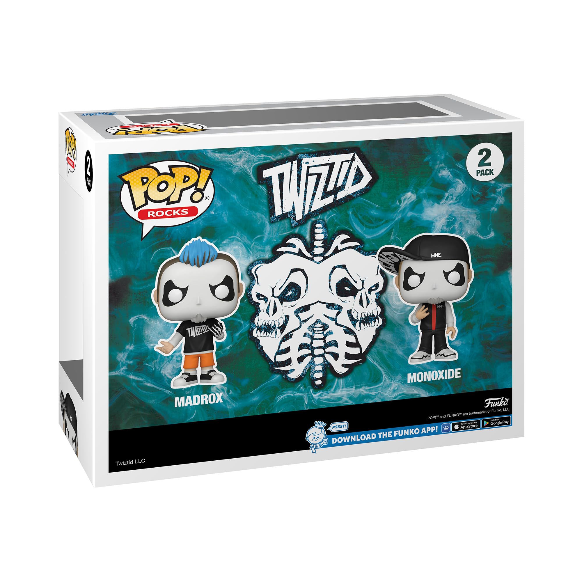 Funko Pop! Rocks: Twiztid 2 Pack, Madrox & Monoxide