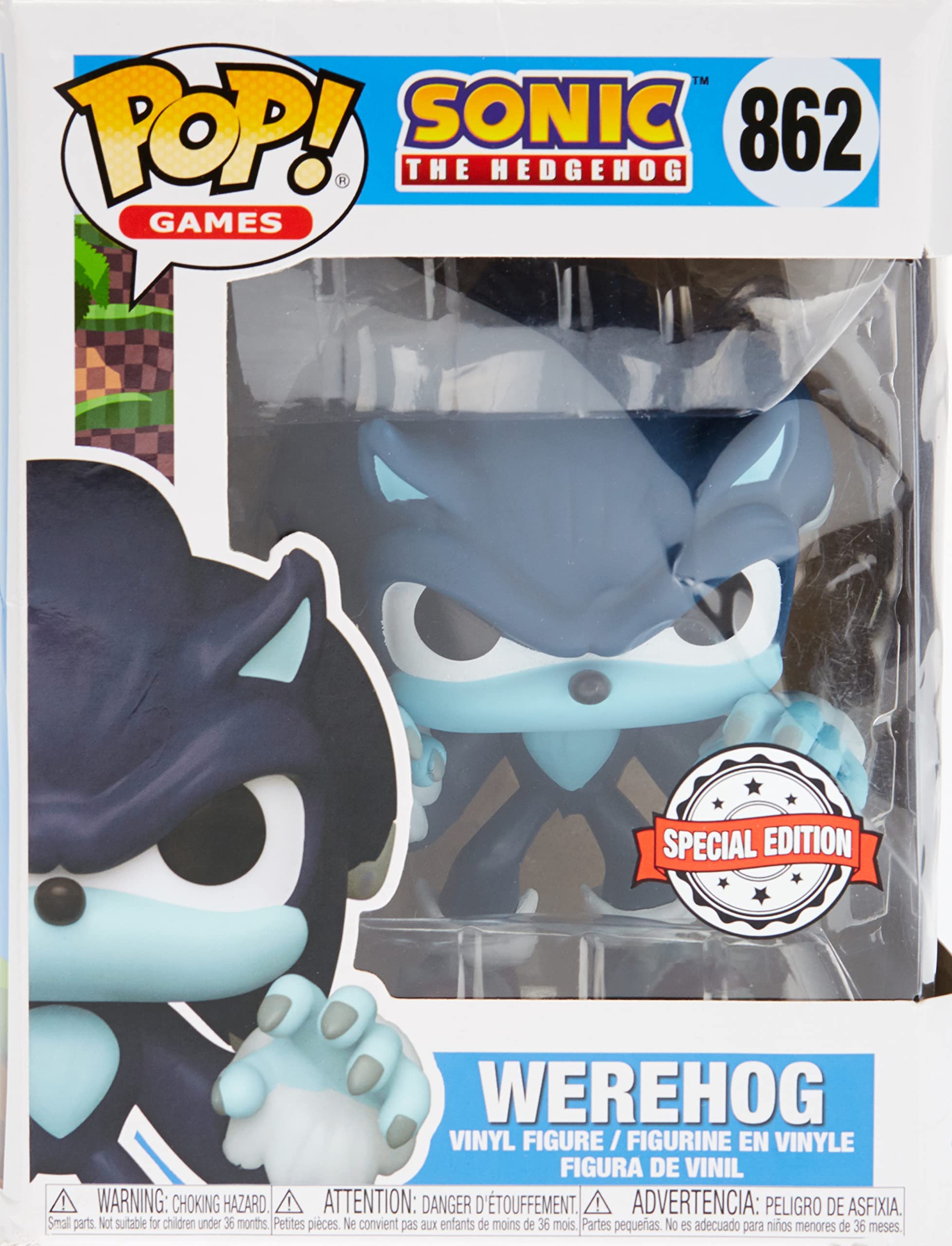 Funko Pop! Games Sonic The Hedgehog Werehog Exclusive