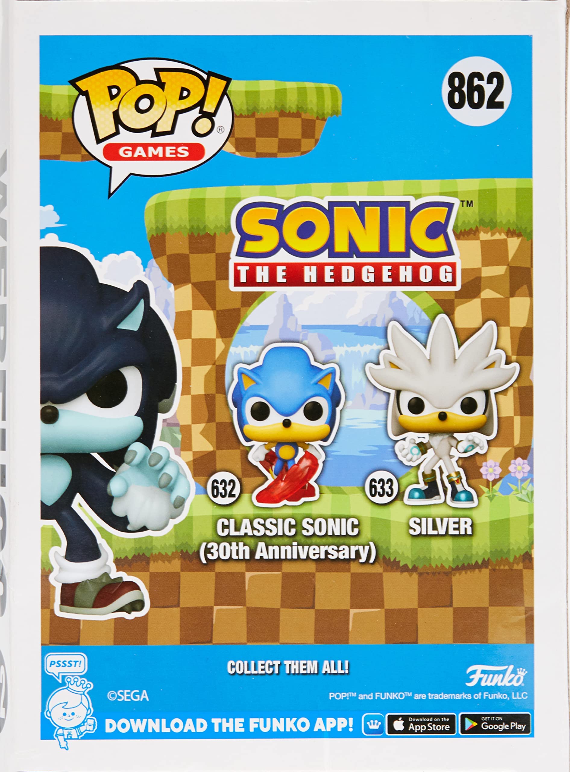 Funko Pop! Games Sonic The Hedgehog Werehog Exclusive