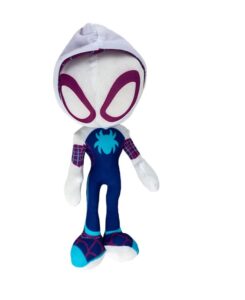 spidey and his amazing friends ghost spider miles morales plush figure marvel toy gift (ghost spider)