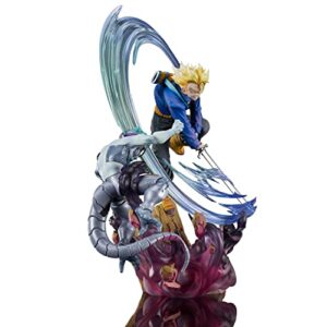 tamashii nations - dragon ball z - trunks (the second super saiyan), bandai spirits figuartszero collectible statue