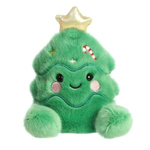 aurora® adorable palm pals™ jubilee tree™ stuffed animal - pocket-sized play - collectable fun - green 5 inches