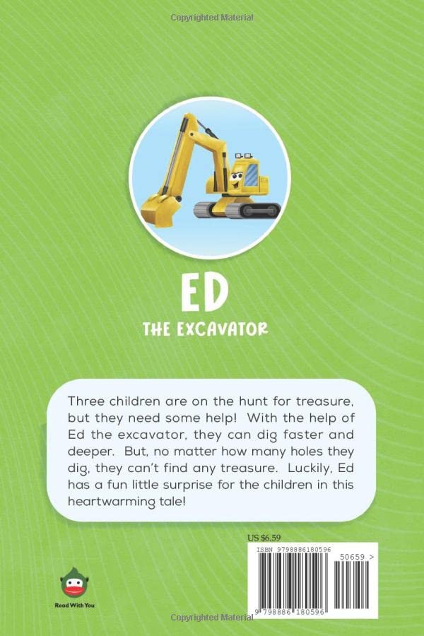 Ed the Excavator: Fun and Educational Story for Future Engineers (Vroomers)