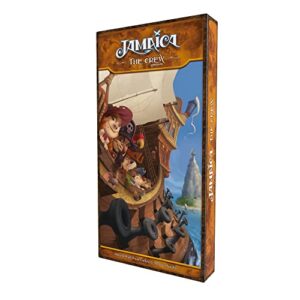 Jamaica The Crew Board Game Expansion - Strategy Game, Family Board Game for Kids & Adults, Pirate Adventure Game, Ages 8+, 2-6 Players, 30-60 Minutes, Made by Space Cowboys