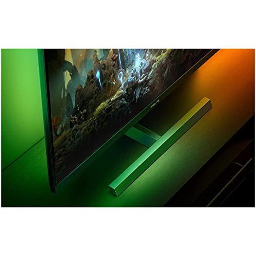 PHILIPS Momentum 279M1RV 27" HDR 600 Gaming Monitor with Nano IPS, 4K @ 120Hz (PC up to 144Hz), 1 ms, USB-C PD 65 Watts, NVIDIA G-SYNC/Gaming Console Compatible, Ambiglow, 4Yr Advance Replacement