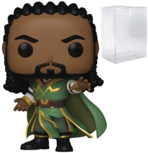 pop marvel: doctor strange multiverse of madness - master mordo funko vinyl figure (bundled with compatible box protector case), multicolor, 3.75 inches