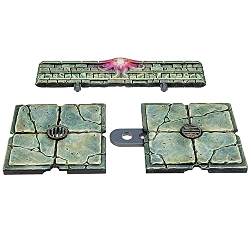 Archon Studio Pathfinder Terrain: Abomination Vaults Half-Height Walls, Small