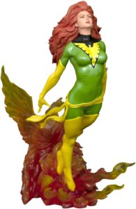 diamond select toys llc marvel gallery: phoenix (green outfit) sdcc exclusive pvc statue