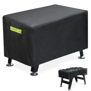 foosball table cover table cover protection waterproof outdoor/indoor uv resistant-64x46x35 inches (lxwxh)